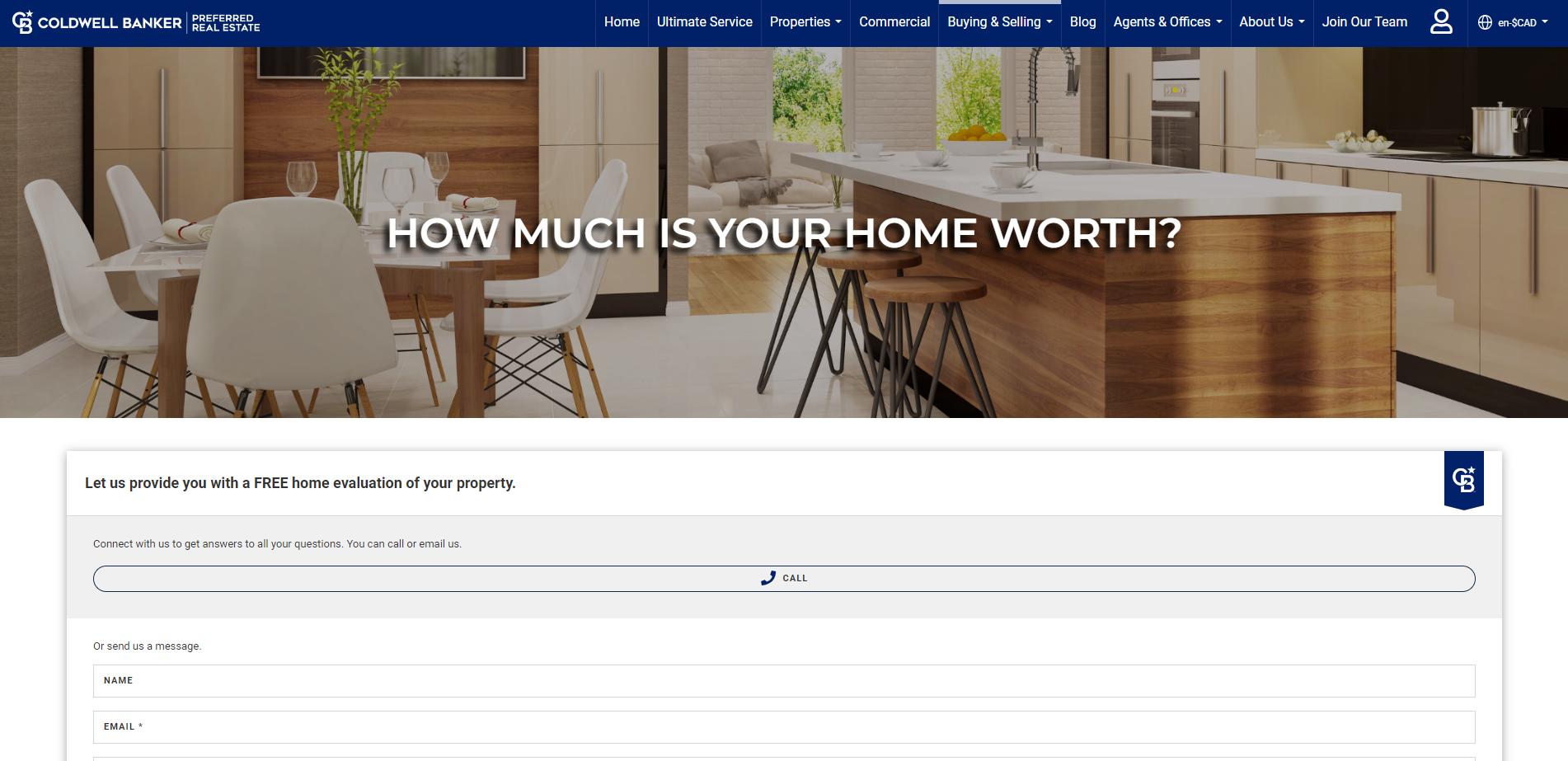 Home Evaluation | Coldwell Banker Preferred Real Estate